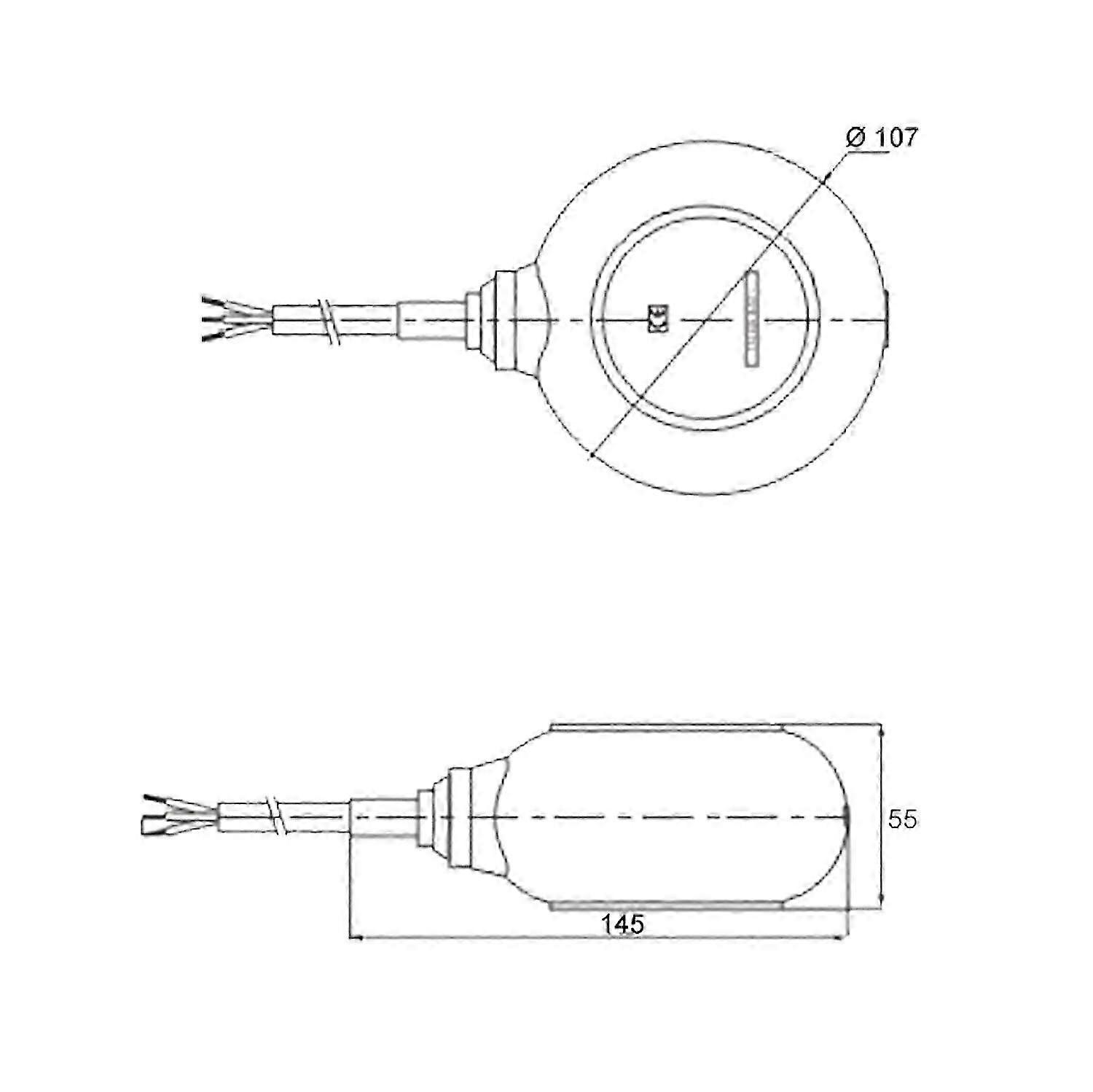 5m 250v 10a Float Switch For Round Submersible Pump Fruugo Uk