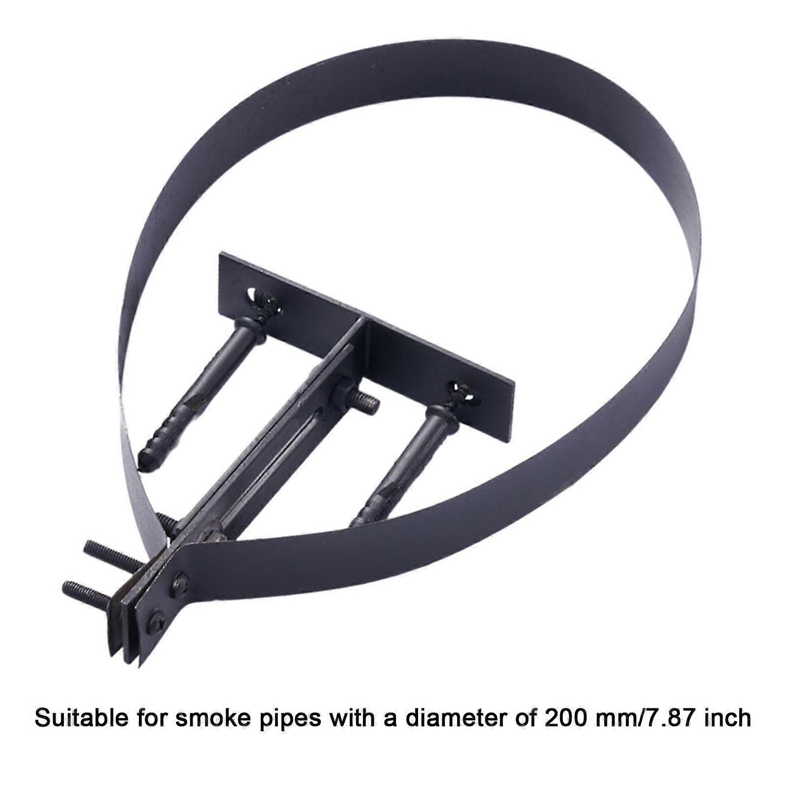 Chimney Pipe Bracket Adjustable Length with Expansion Screw Sturdy ...