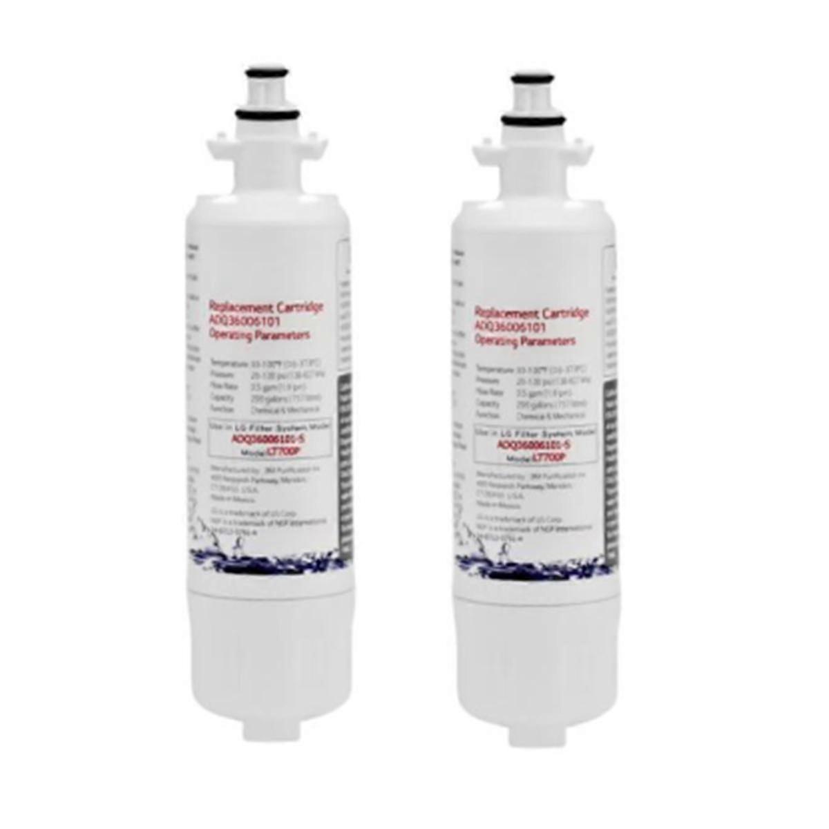 2 Pcs LT700p Refrigerator Filter for 9690 LT700P Compatible with ...