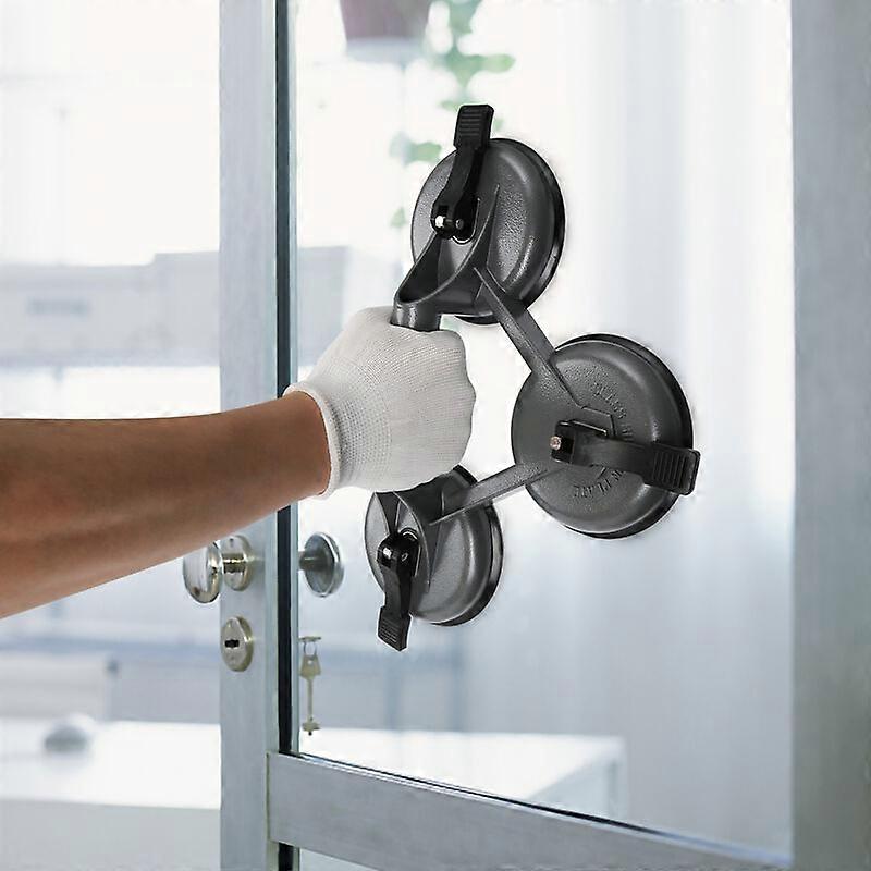 2x suction cups 100KG Holding handle Vacuum suction cup for glass ...