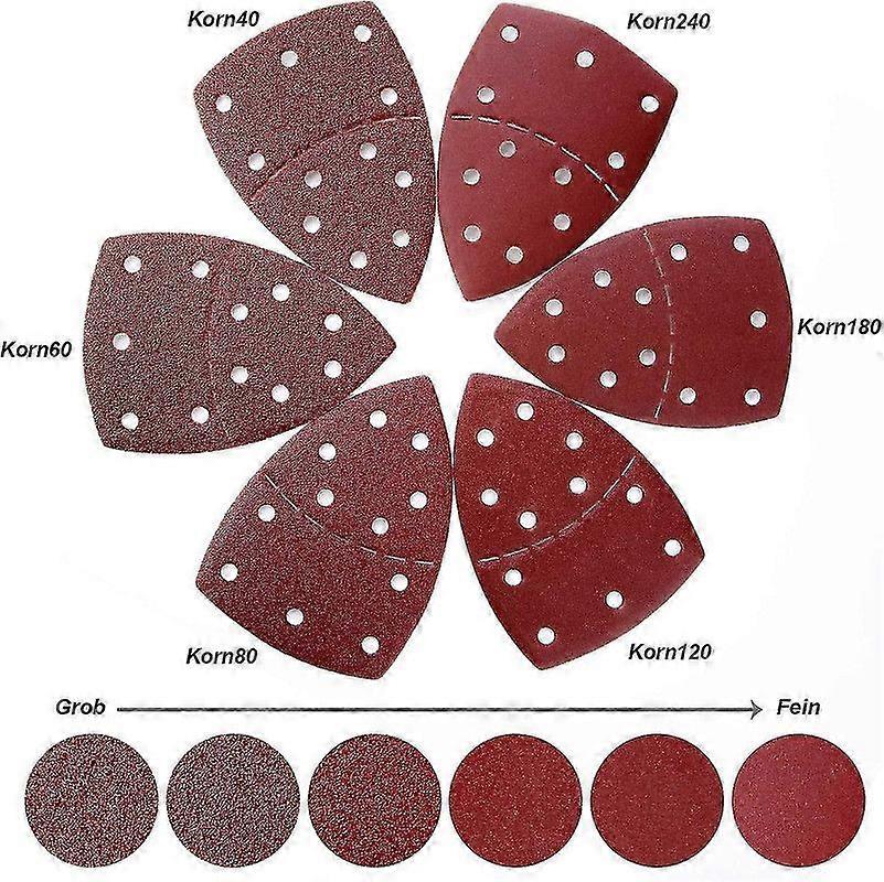 Sanding Triangles, Sandpaper for Bosch PSM 100A, PSM 160, PSM 200 AES ...