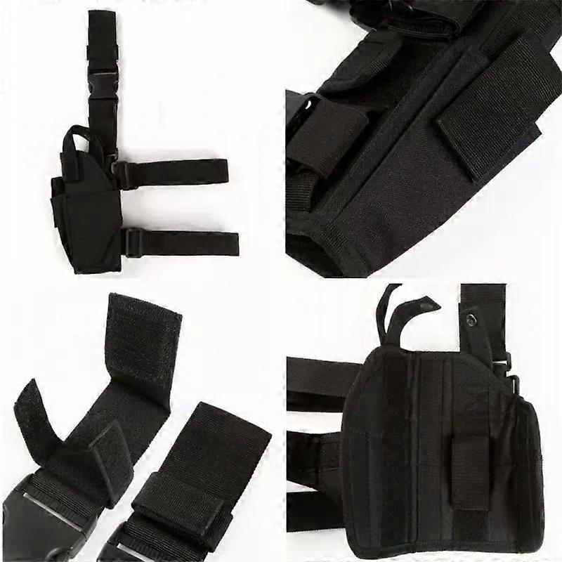 Hide Multi-function Universal Drop Leg Gun Holster Right Handed Thigh ...