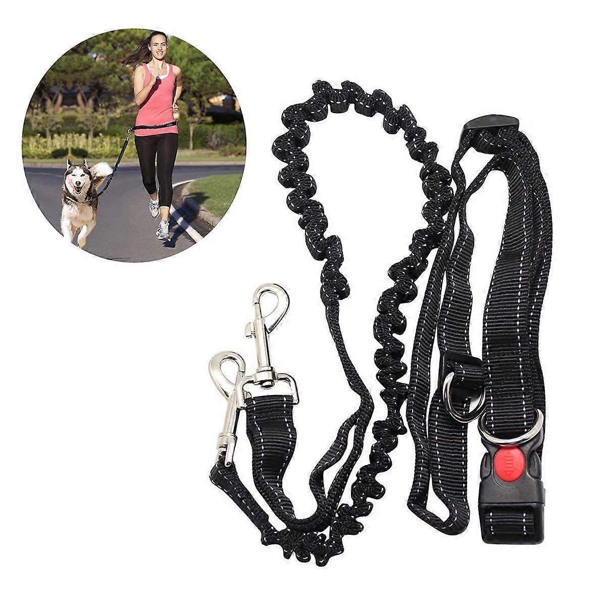 Hands Free Running Dog Lead, Adjustable Waist Belt Perfect for Jogging ...