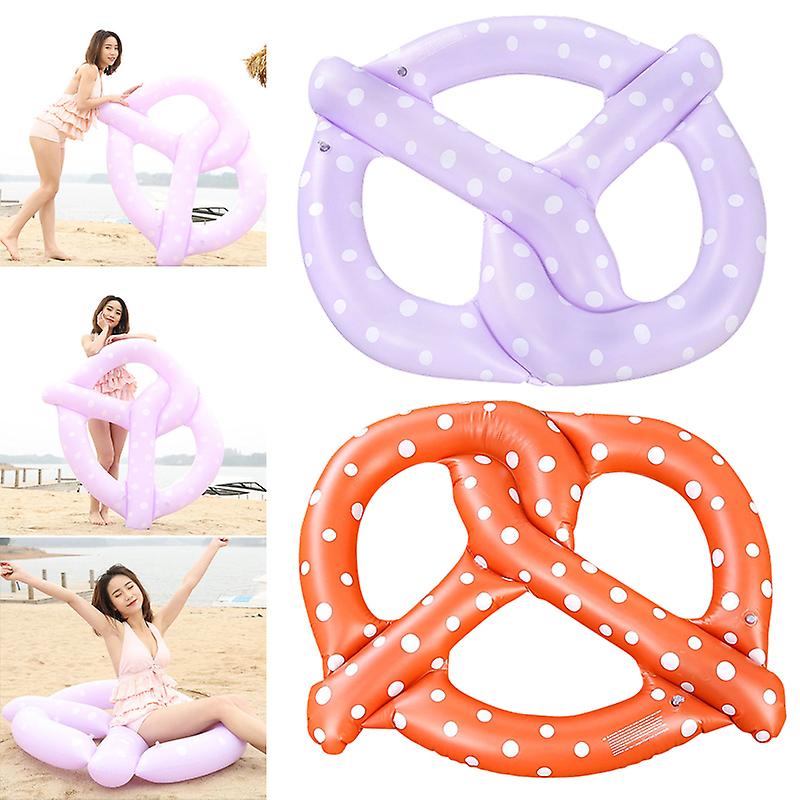 Pool Float Inflatable Pretzel Pool Float Beach Floaties Swim Party Toys Summer Pool Bread ...