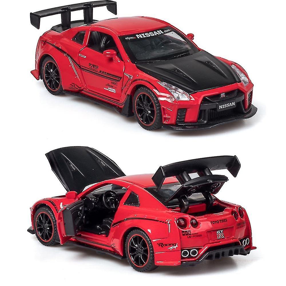 Nissan Gtr Car Model With Light & Openable Door Simulation Vehicle ...