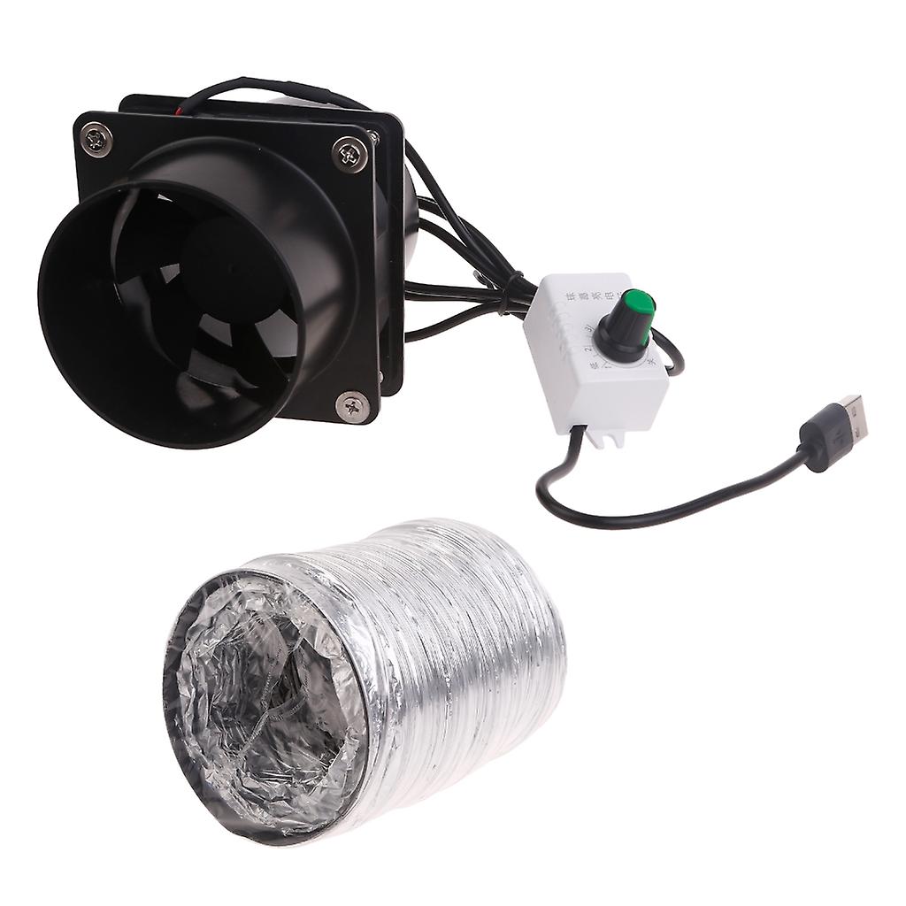 Portable Solder Smoke Absorber With 1/3/6m Tub Ventilation Fan And Usb ...