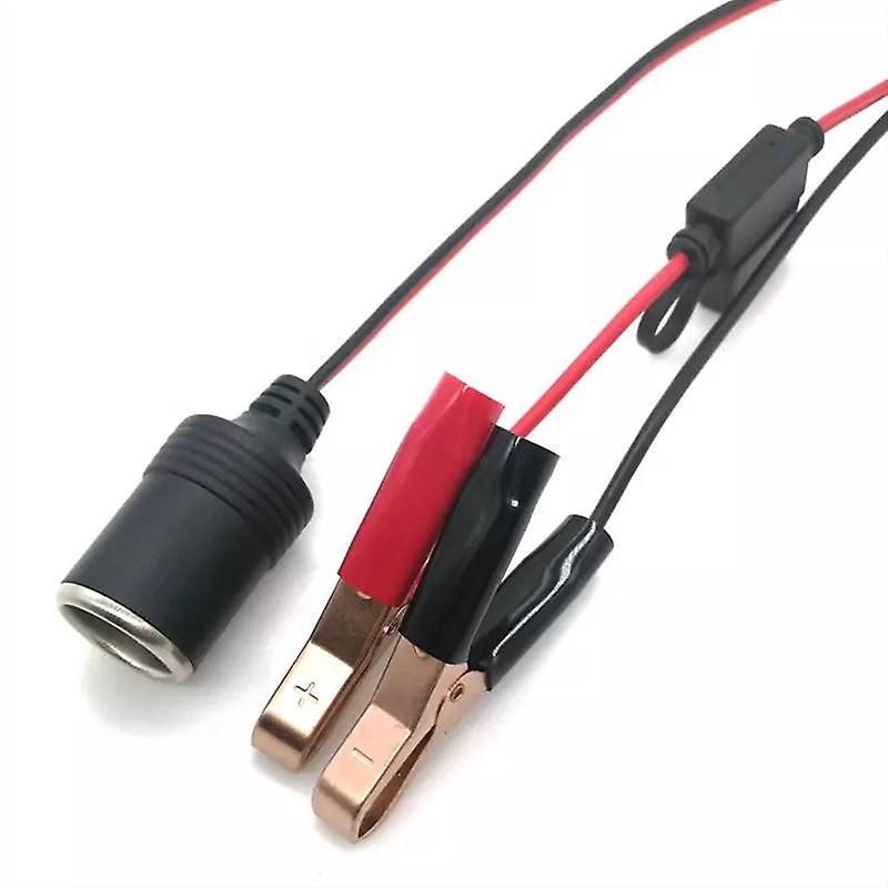 Universal 12V Car Battery Terminal to Female Socket Adaptor for Vehicle ...