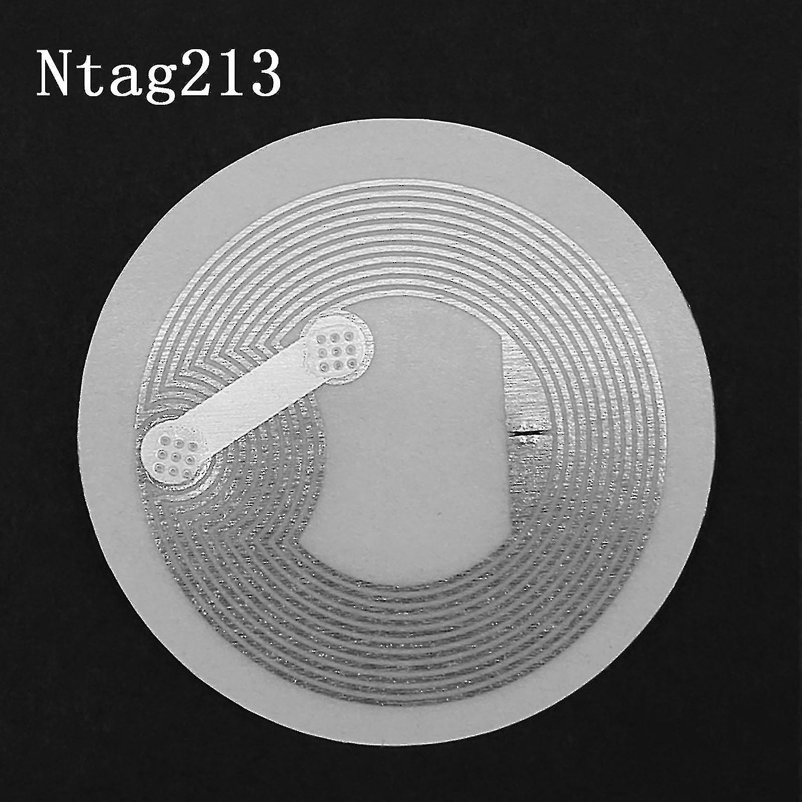 Newest 50pcs Ntag213 Nfc Tags 13.56mhz Iso14443a Nfc Sticker Ntag 213 ...