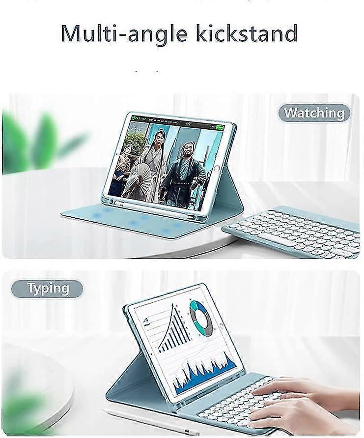Ipad 9 2021 10.2 Inch Ipad 8 Ipad 7 Air 3 Pro 10.5 Keyboard Case With ...