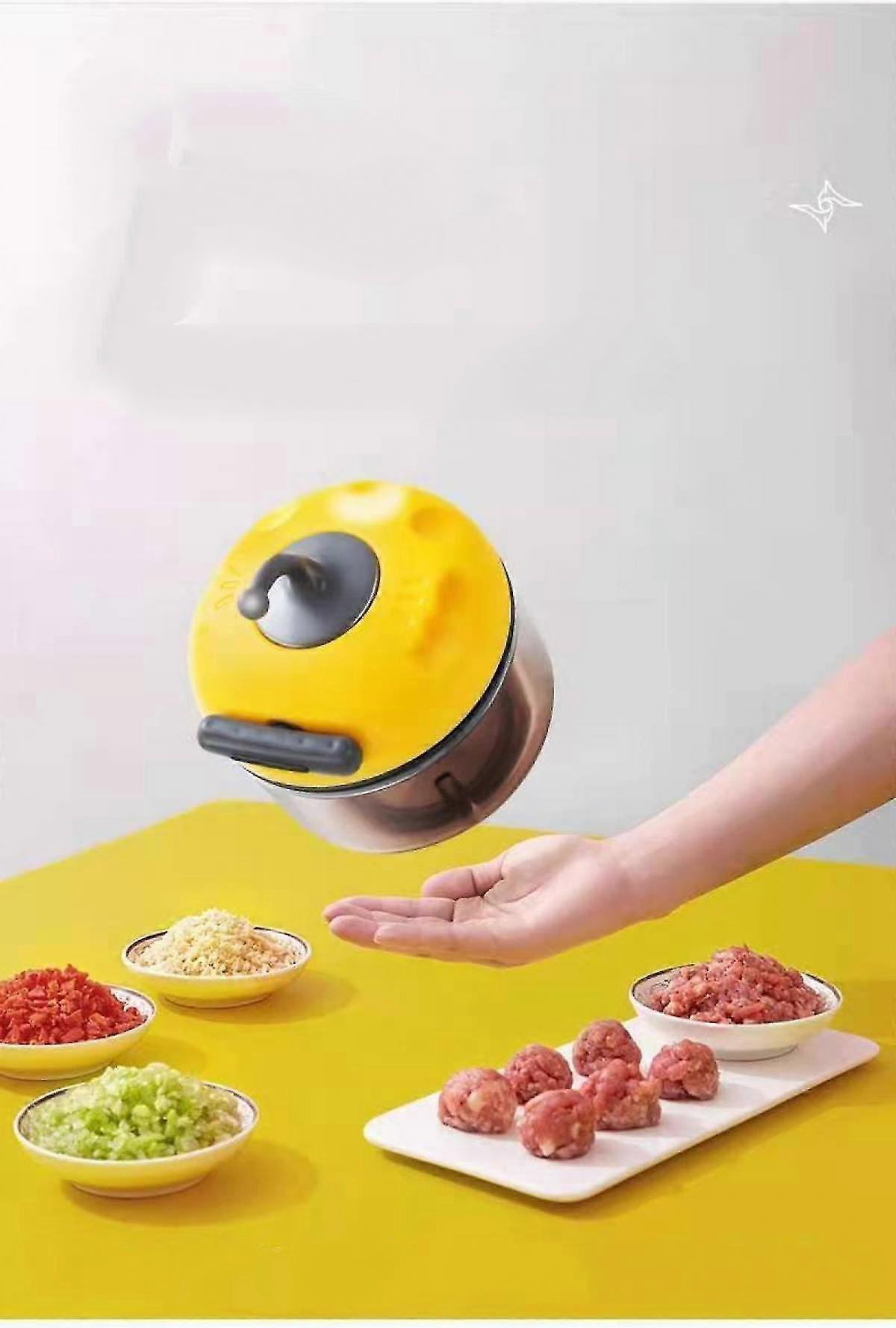 Manual Food Chopper Pull String,onions Slicer Cutter Dicer,garlic Slap ...