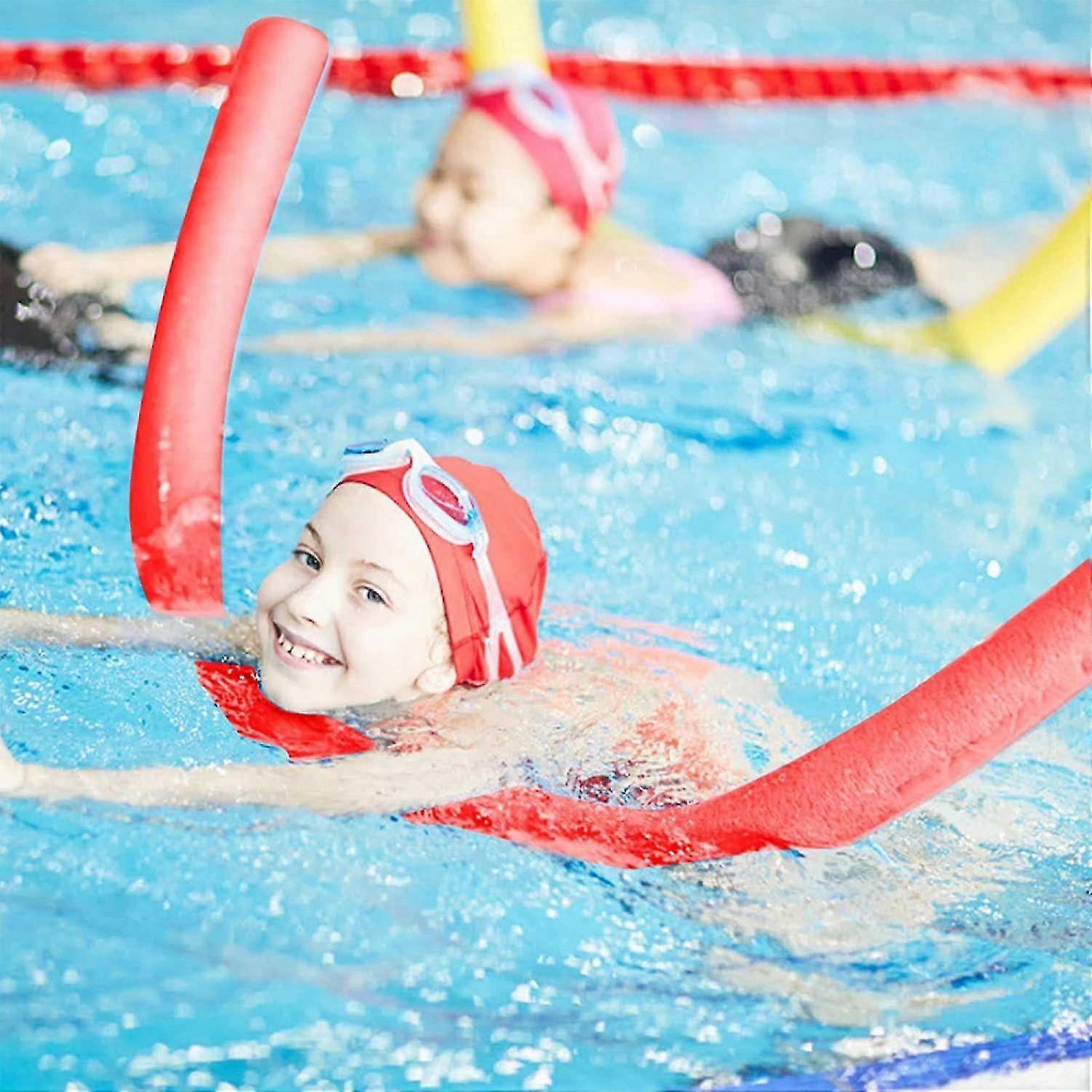 Swimming Pool Noodle Float Aid Woggle Logs Noodles Water Flexible Wet ...