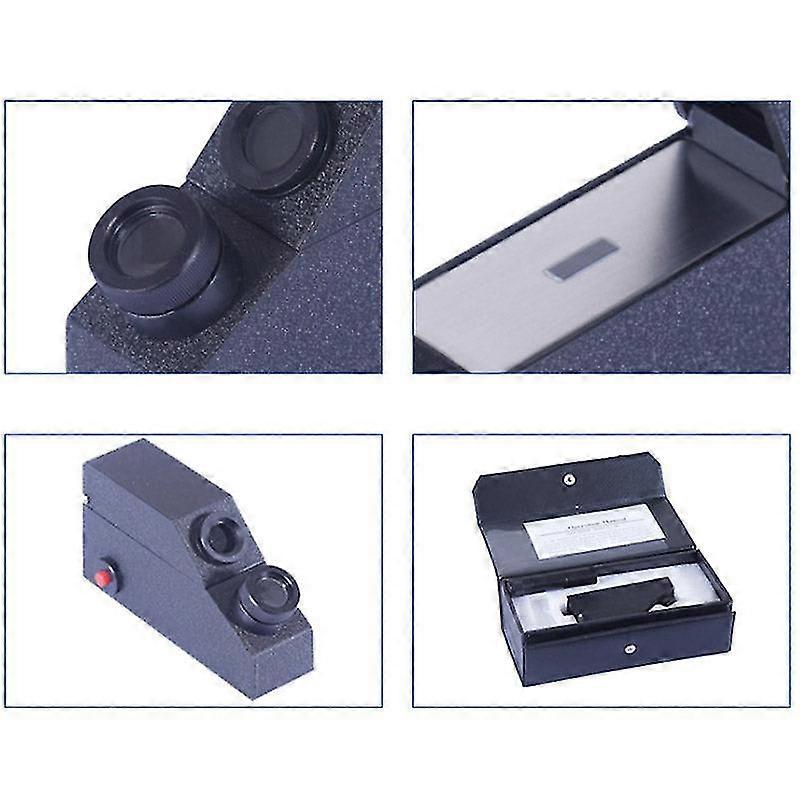 Gemology gemstone polarizing filter gem refractometer 1.81 ri oil built ...
