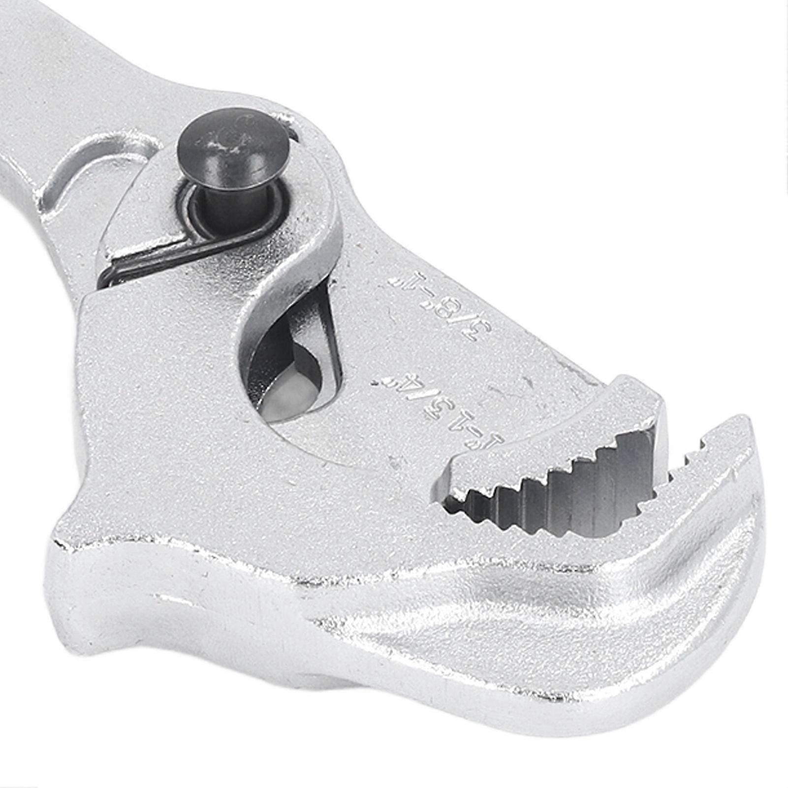 Self Adjusting Pipe Wrench 12in Quick Release 180 Degree Swivel Head ...