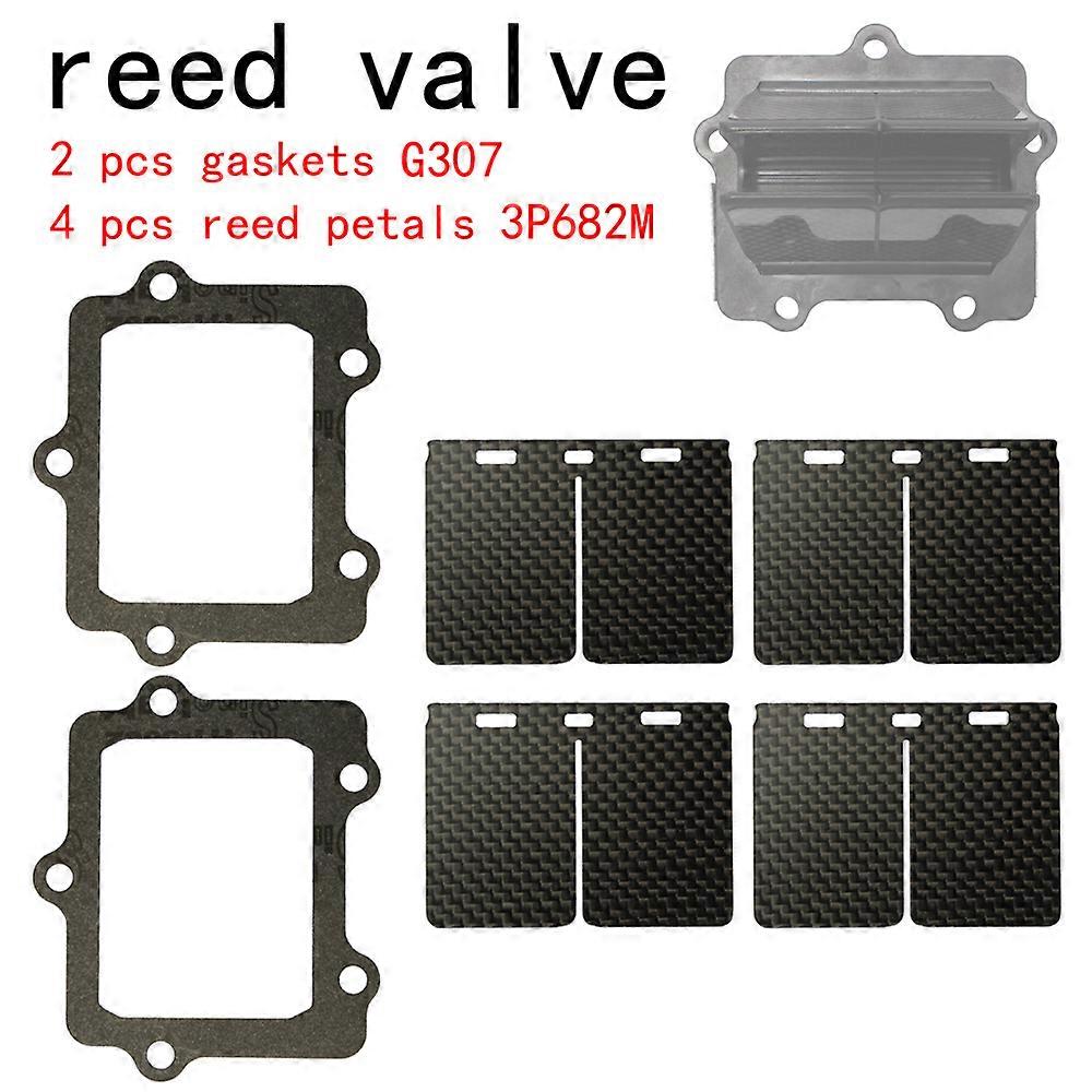 V-Force 4pcs Replacement Reed Petals 3P682M and 2pcs Gasket G307 For ...