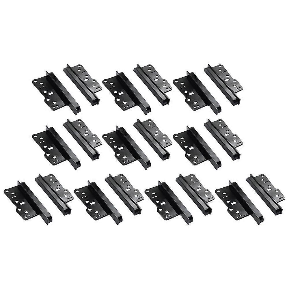 10 Pair Car Radio Brackets Double Din Stereo Panel Fascia DVD Dash Mount Trim Side Kit for ...