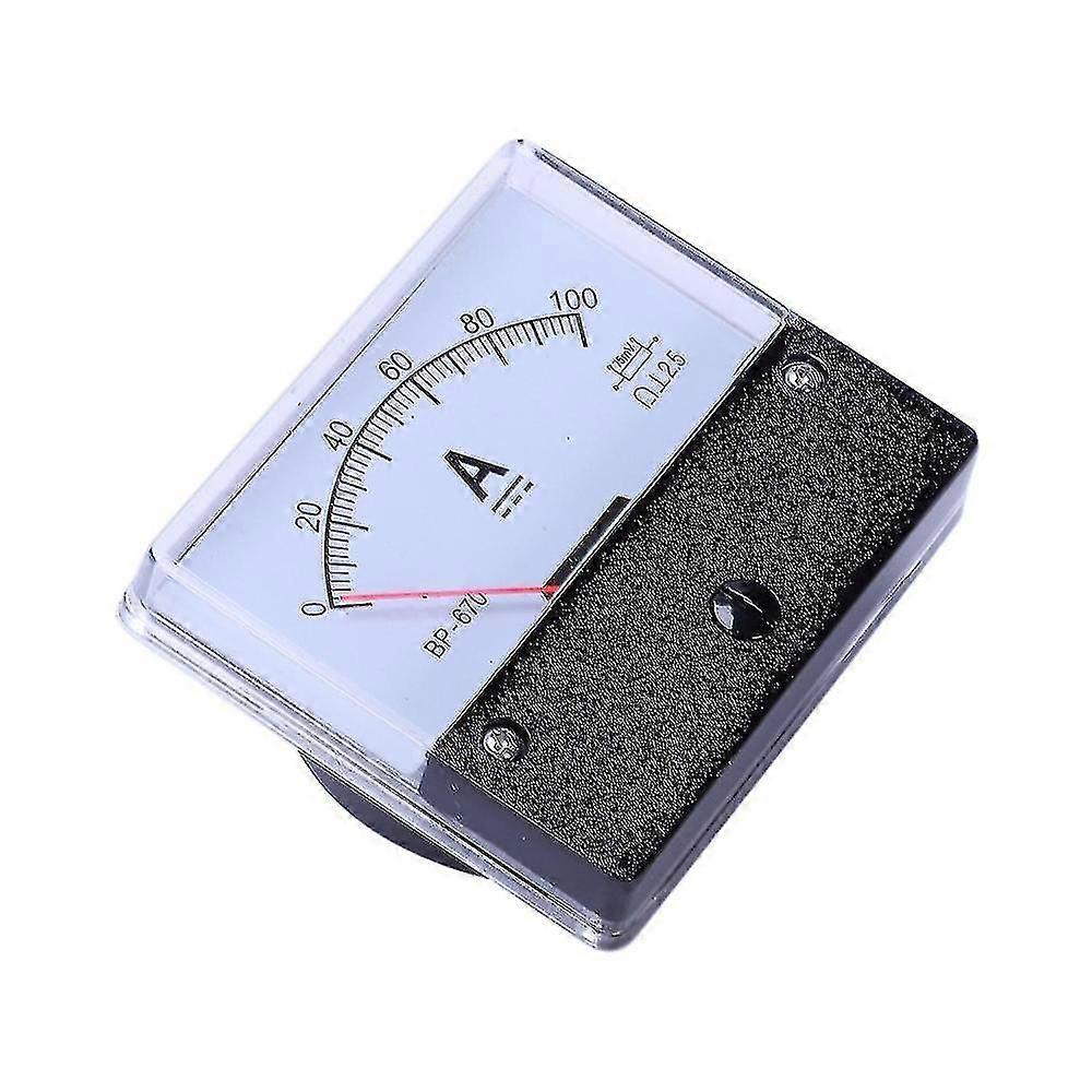Dc 100a Analog Panel Current Counter Ammeter Meter -670 | Fruugo UK