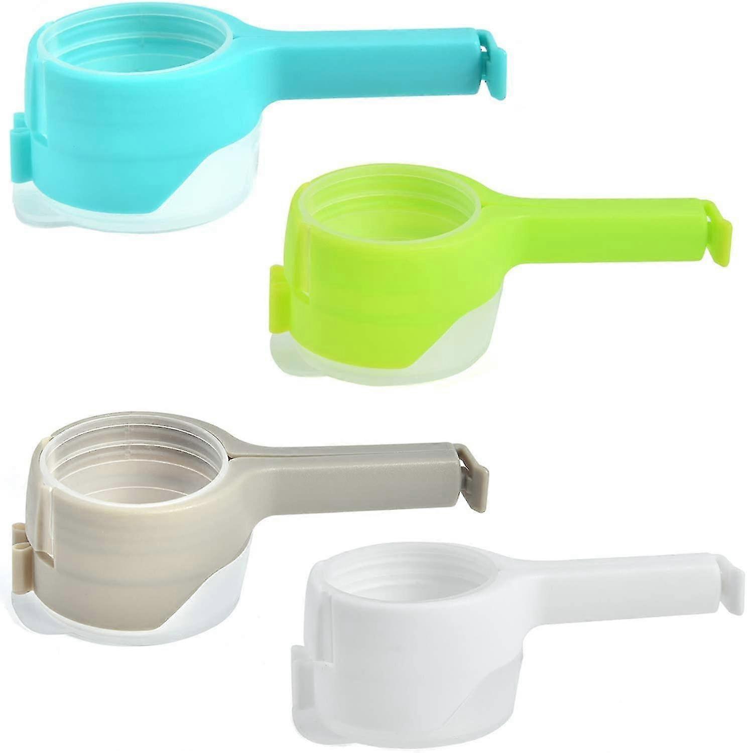 4 Pieces Food Bag Clips, Kitchen Closure Clip, Airtight Storage ...