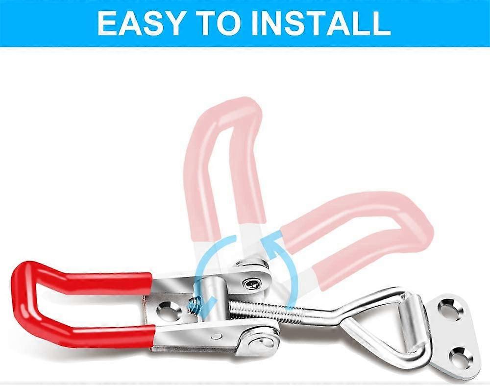 6 Pack Toggle Latch Clamp 4001, Adjustable Toggle Clamp Latch, Smoker ...