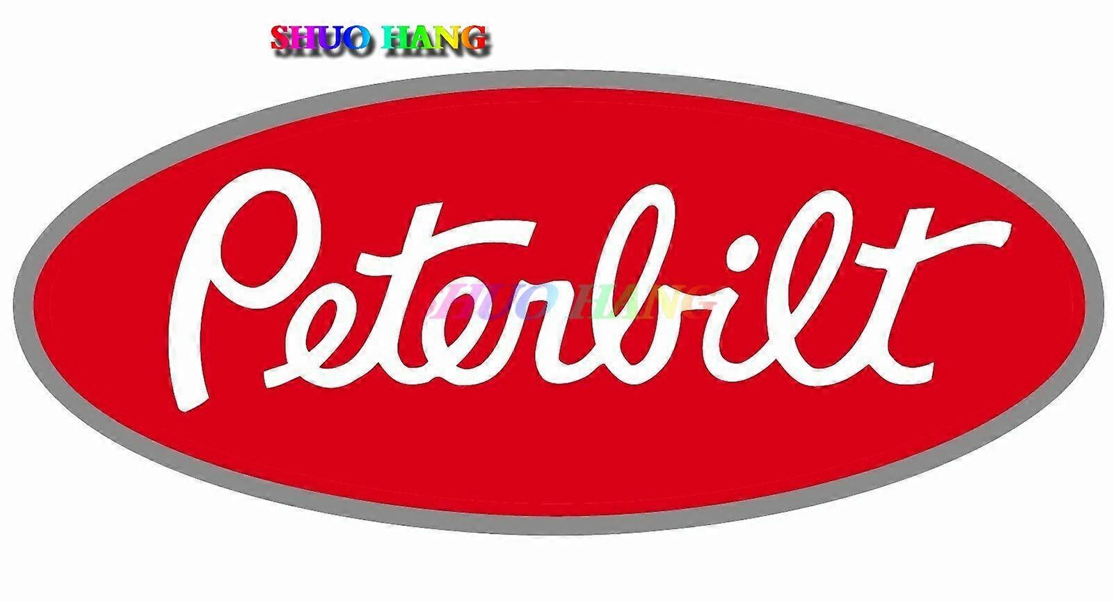 Peterbilt Truck Logo Big Rig 18 Wheeler Logo Multicolor Vinyl Decal ...