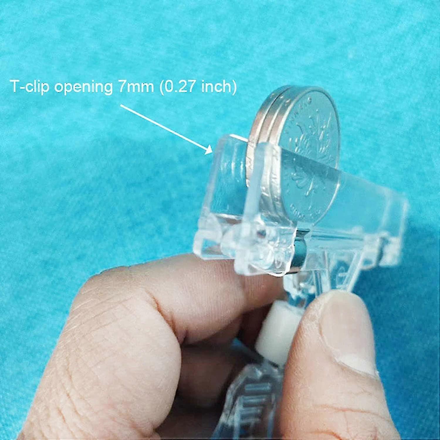 Merchandise Sign Clip Plastic Sign Clips Clear Label Clip Price Tag ...