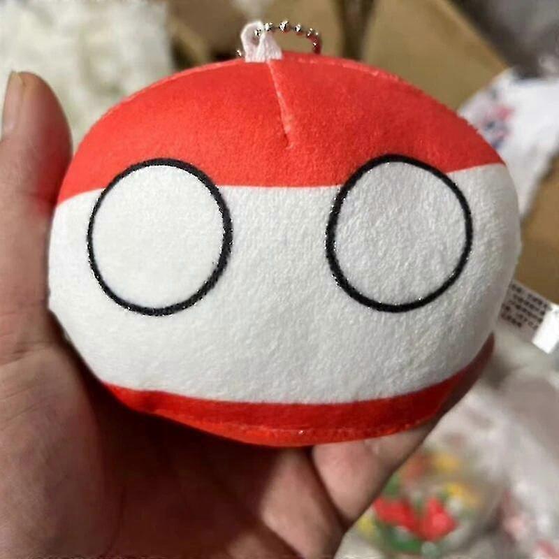 70 Styles 10cm Country Ball Plush Toys Polandball Pendant Country Balls ...