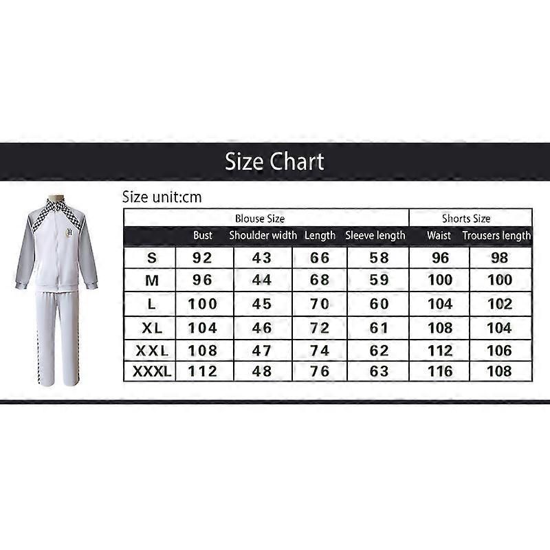 Blue Lock Cosplay Costume Isagi Yoichi Football Jersey Sportswear ...