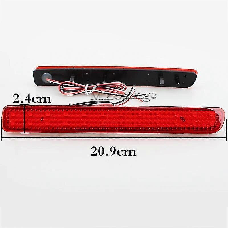 1 Pair Led Rear Bumper Reflector Light For Land Rover Discovery 3 4 ...