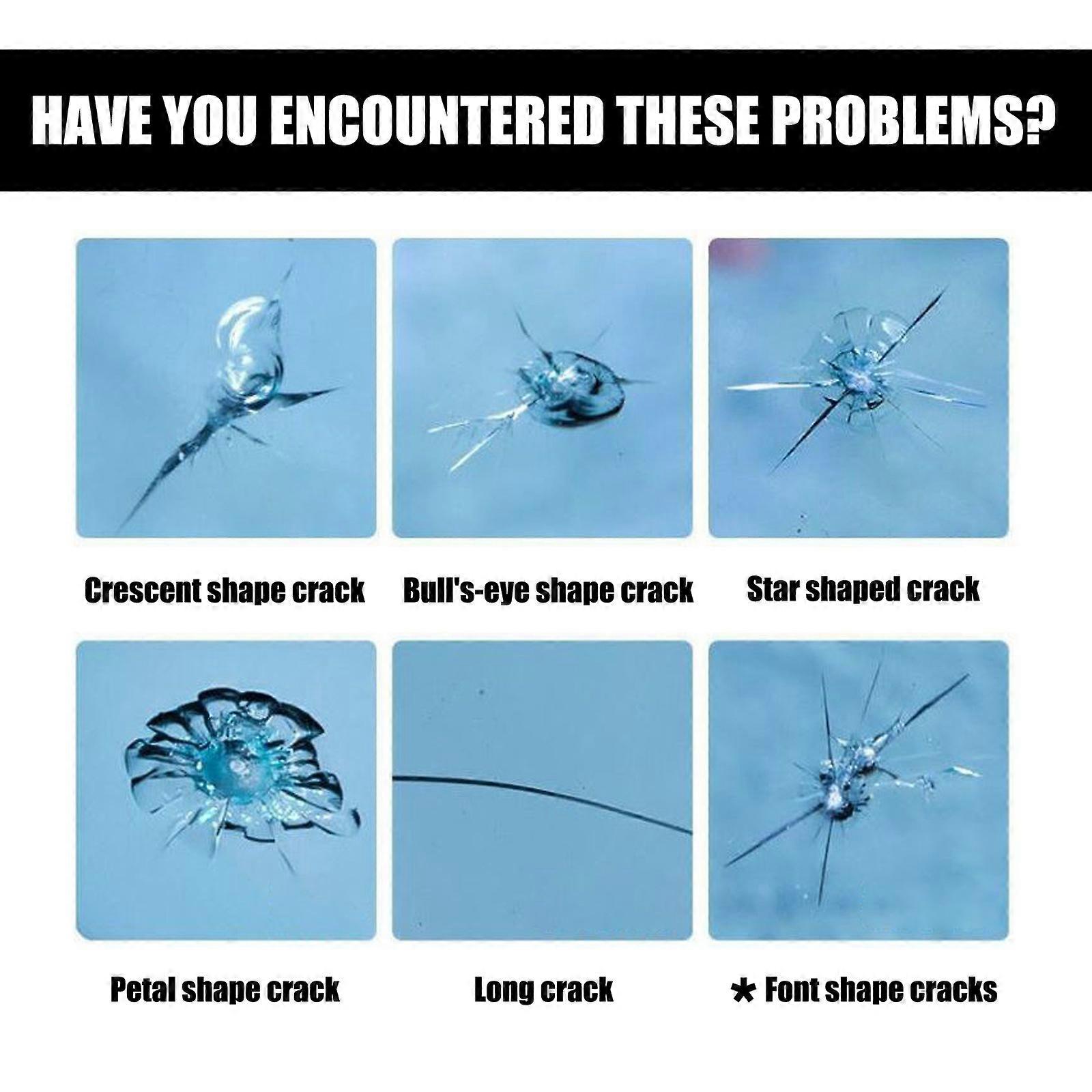 Auto Windshield Crack Repair Liquid, Windshield Adhesive Liquid Crack ...