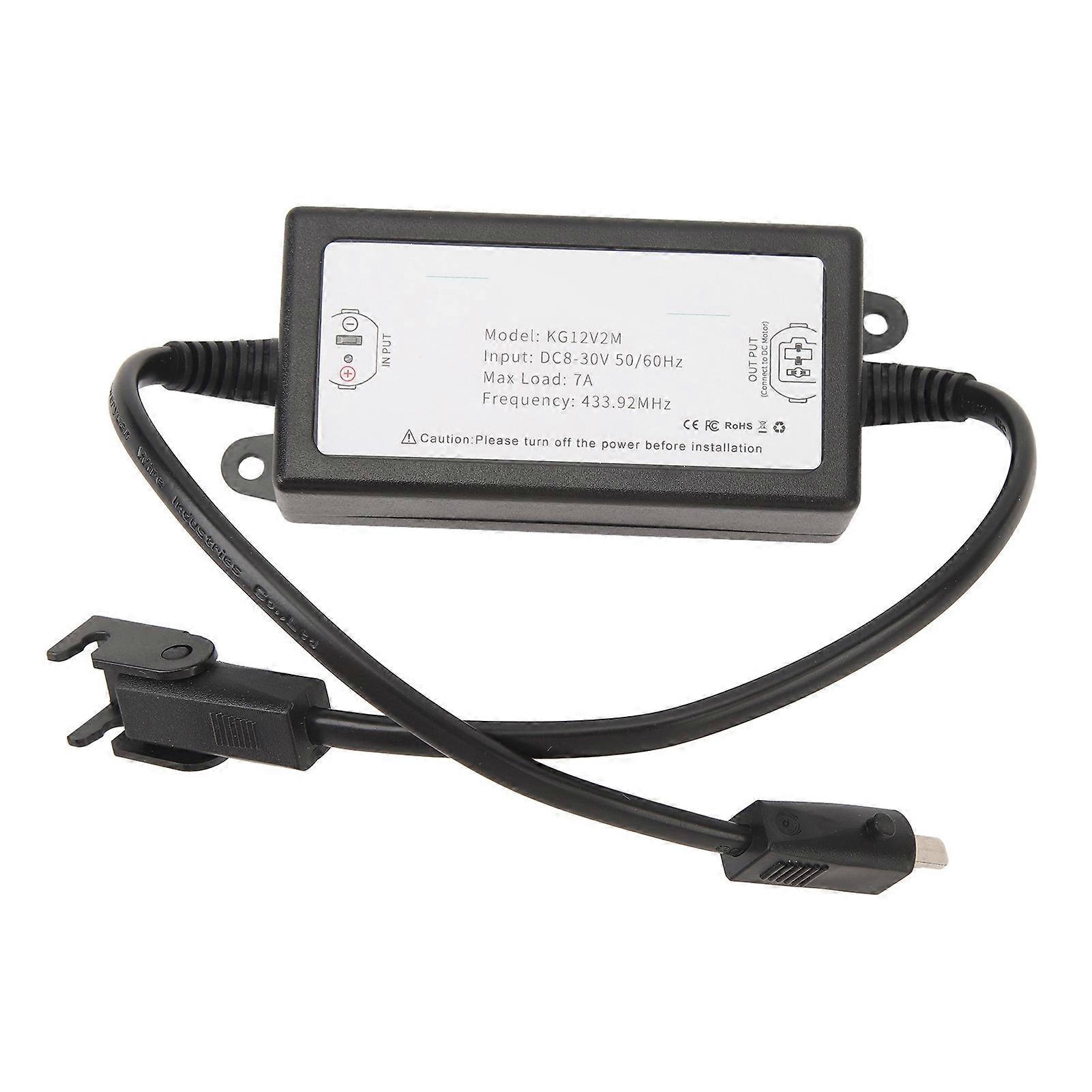 DC 8‑30V Linear Actuator 433MHZ Push Rod Motor Telescopic Remote ...