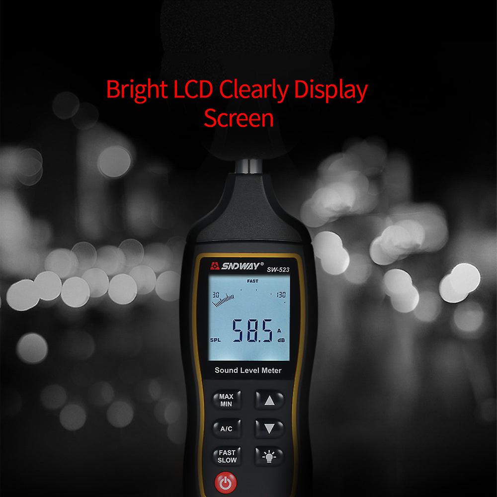 Sound Level Meter High Accuracy Decibel Meters Digital Sonometer Noise ...