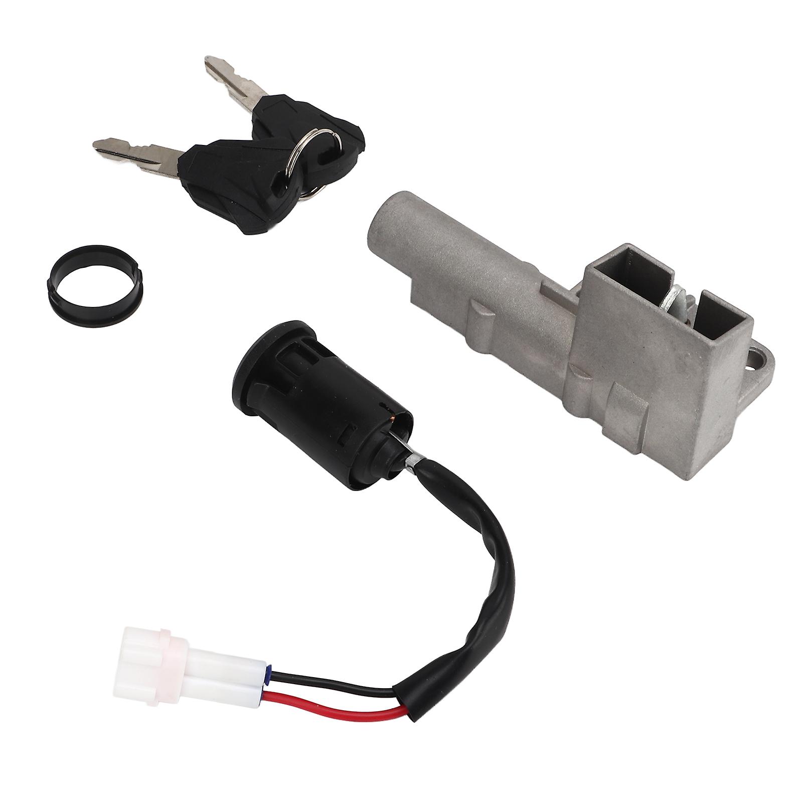 Ignition Lock Cylinder Set Lock Switch Assembly With 2 Key Replacement ...