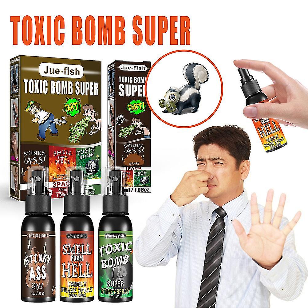 30ml Fart Spray - Stinky Smelly Prank Joke Toy for Halloween Party ...