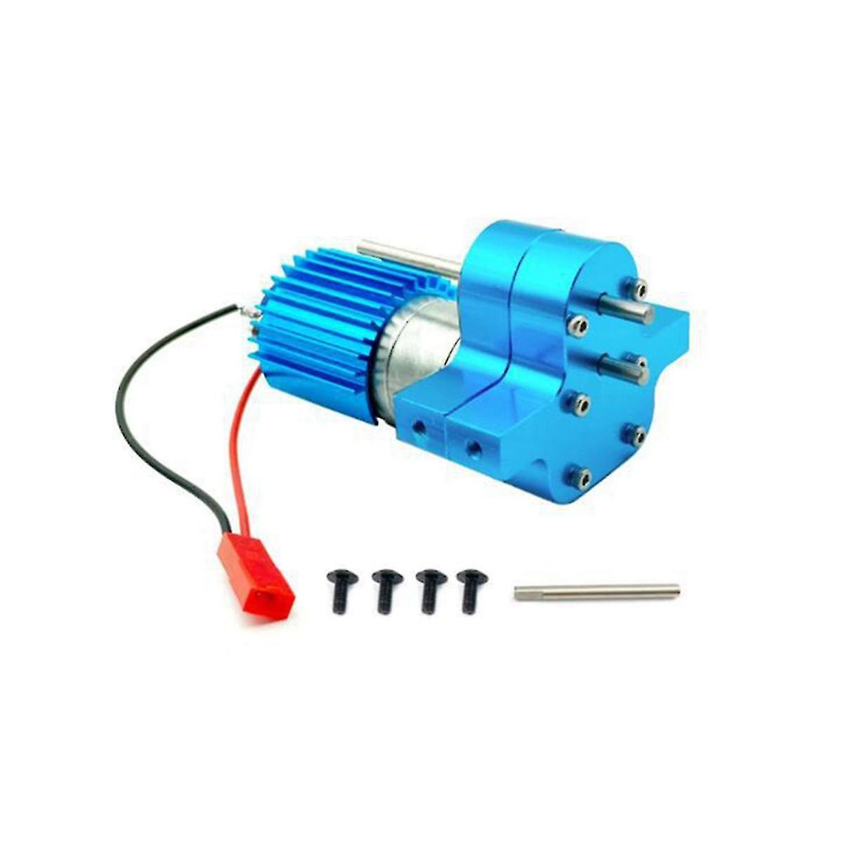 Metal Portable Gearbox 370 Reduction Motor With Heat Sink Truck Pickup ...
