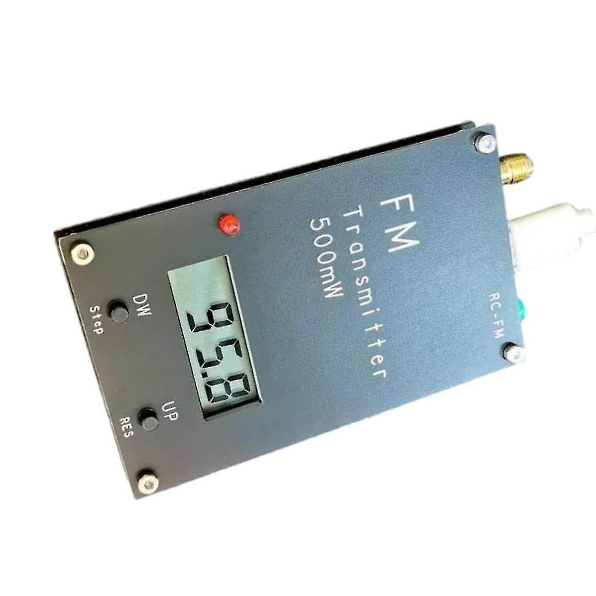 Transmitter 2000m Digital Display 500mw Stereo 76-108m Radio Fm Transmitter-dwdz | Fruugo UK