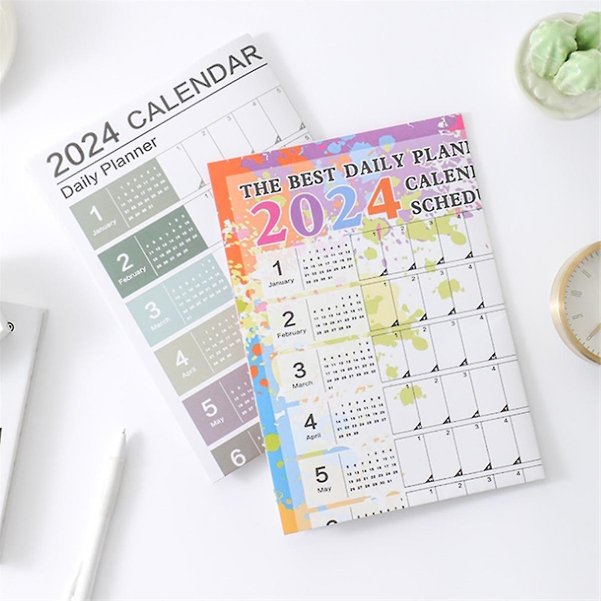 Wall Planner,wall Calendar 2024 Year Planner 2024 Yearly Wall Planner ...