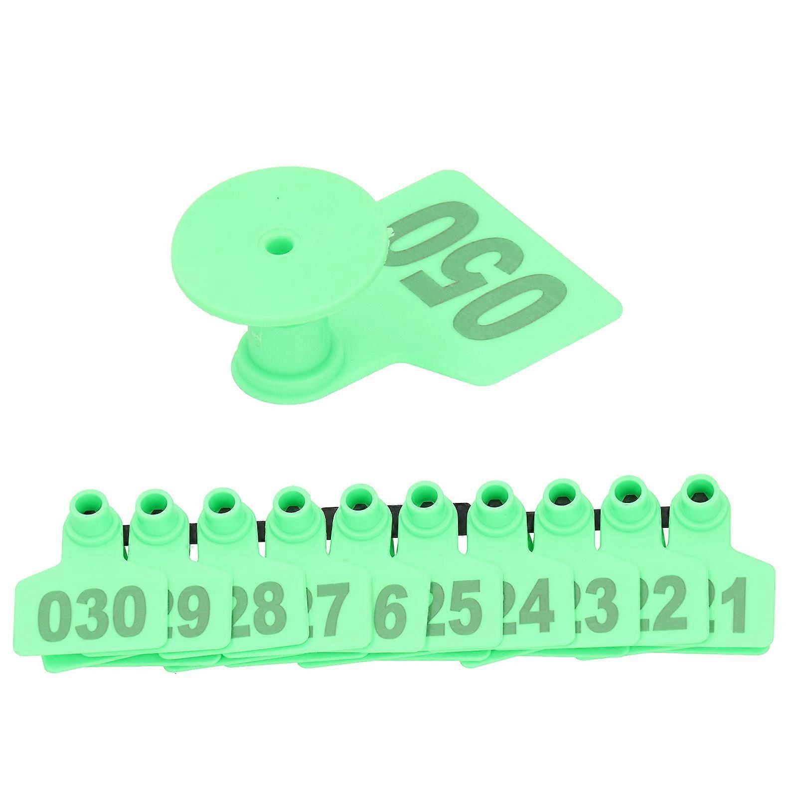 Pig Ear Tag Signs Marking Labels with Numbers for Farm Animal ...