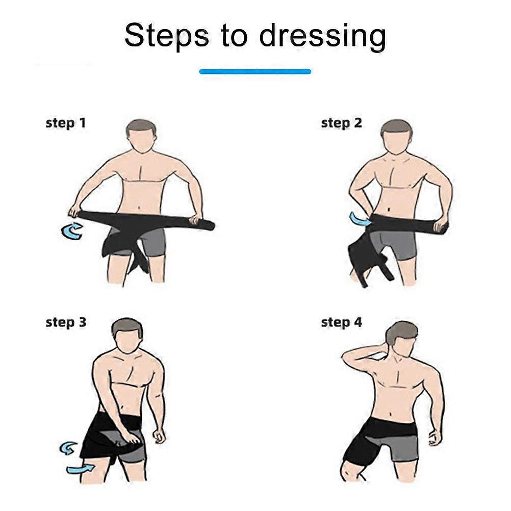 Hip Brace Thigh Hamstring Compression Support Wrap For Hip Flexor ...