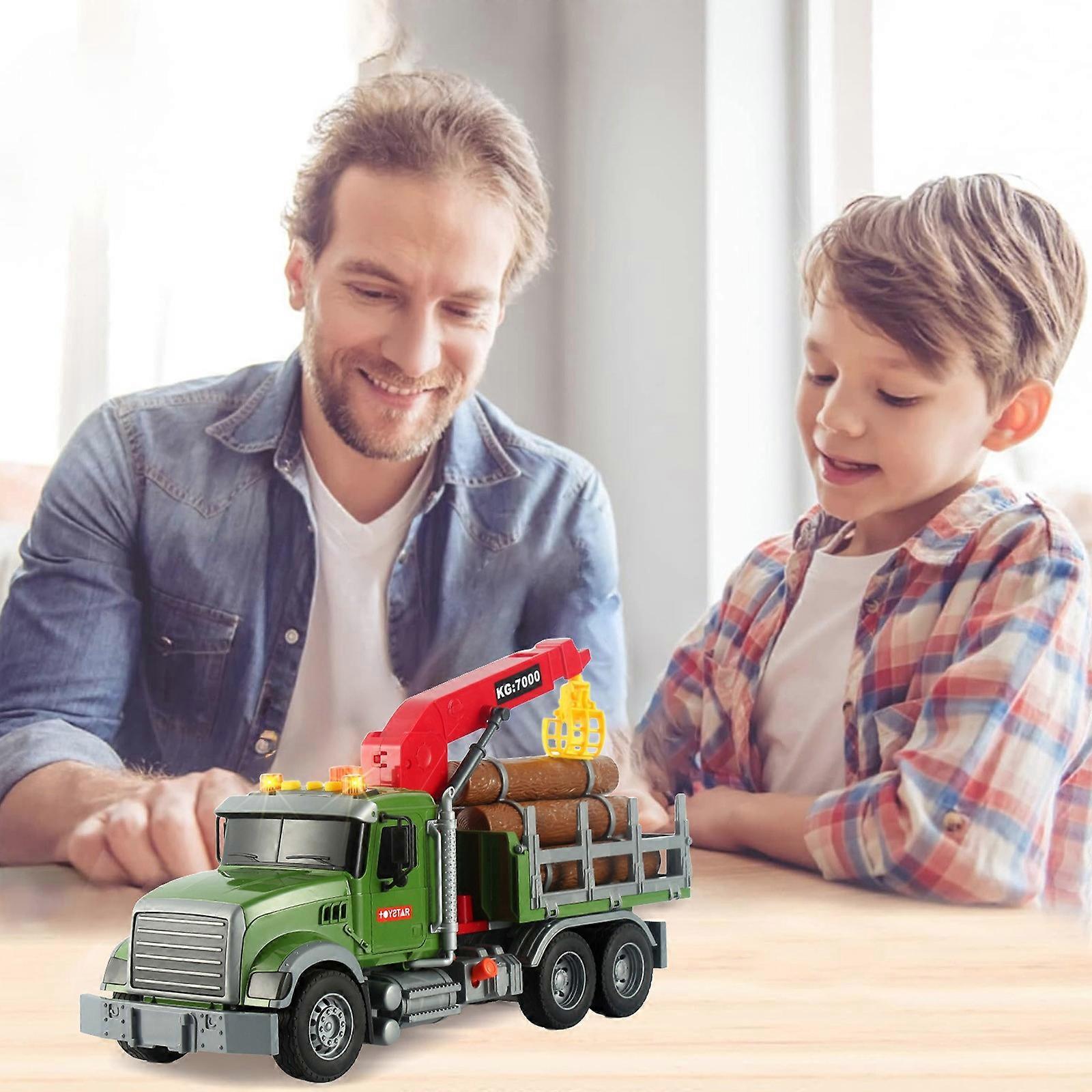 Children's Engineering Car Toy Car Cleaning Rubbish Truck Self Loading ...