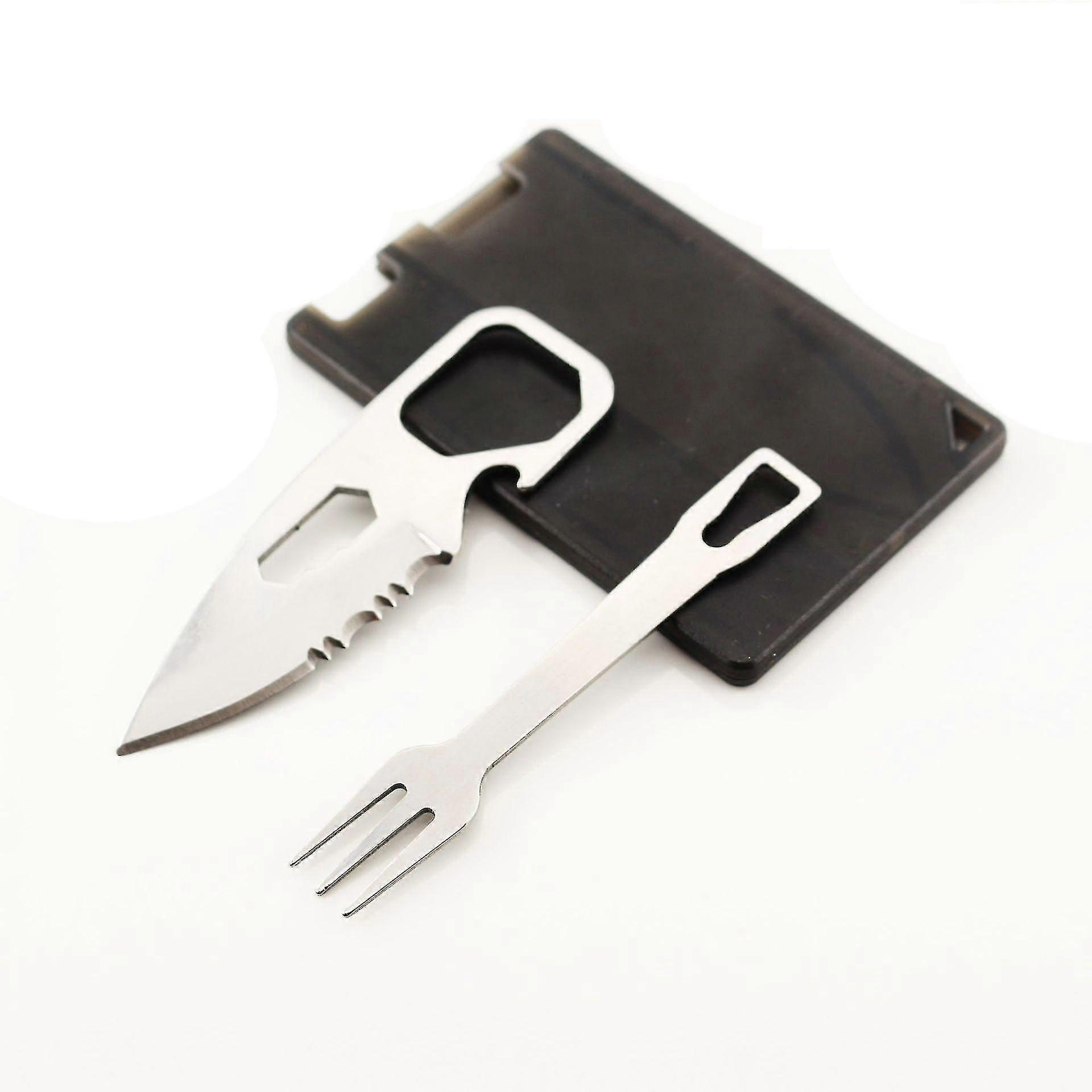 2pcs Mini Cutlery Set Portable Multifunction Tools Outdoor Cutlery Set ...