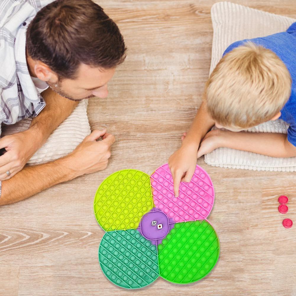 Game Fidget Toy Rainbow Push Bubble Board Fidget Sensory Toys Autism ...