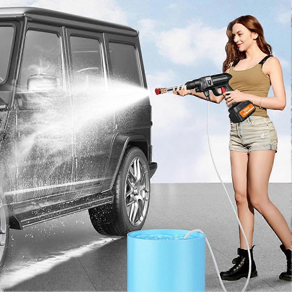 Wireless High Pressure Car Wash Machine Washer Gun Foam Generator 30 ...