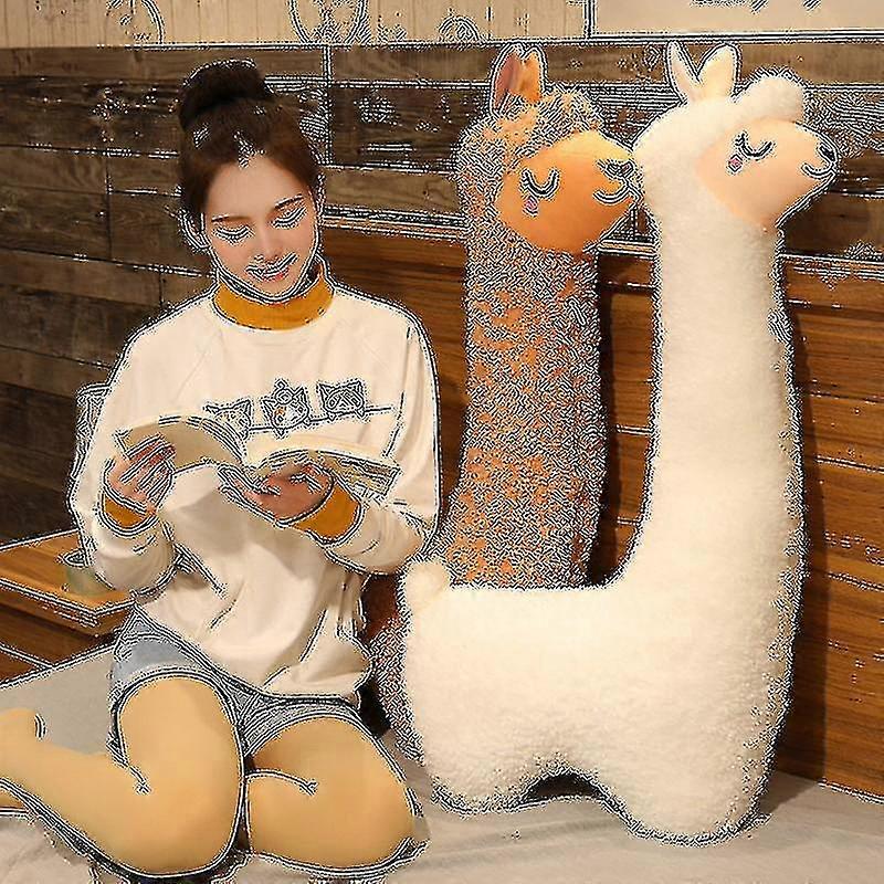 Fluffy Alpaca Cutest Snuggle Buddy Alpaca Plush Long Neck Plush Toy ...