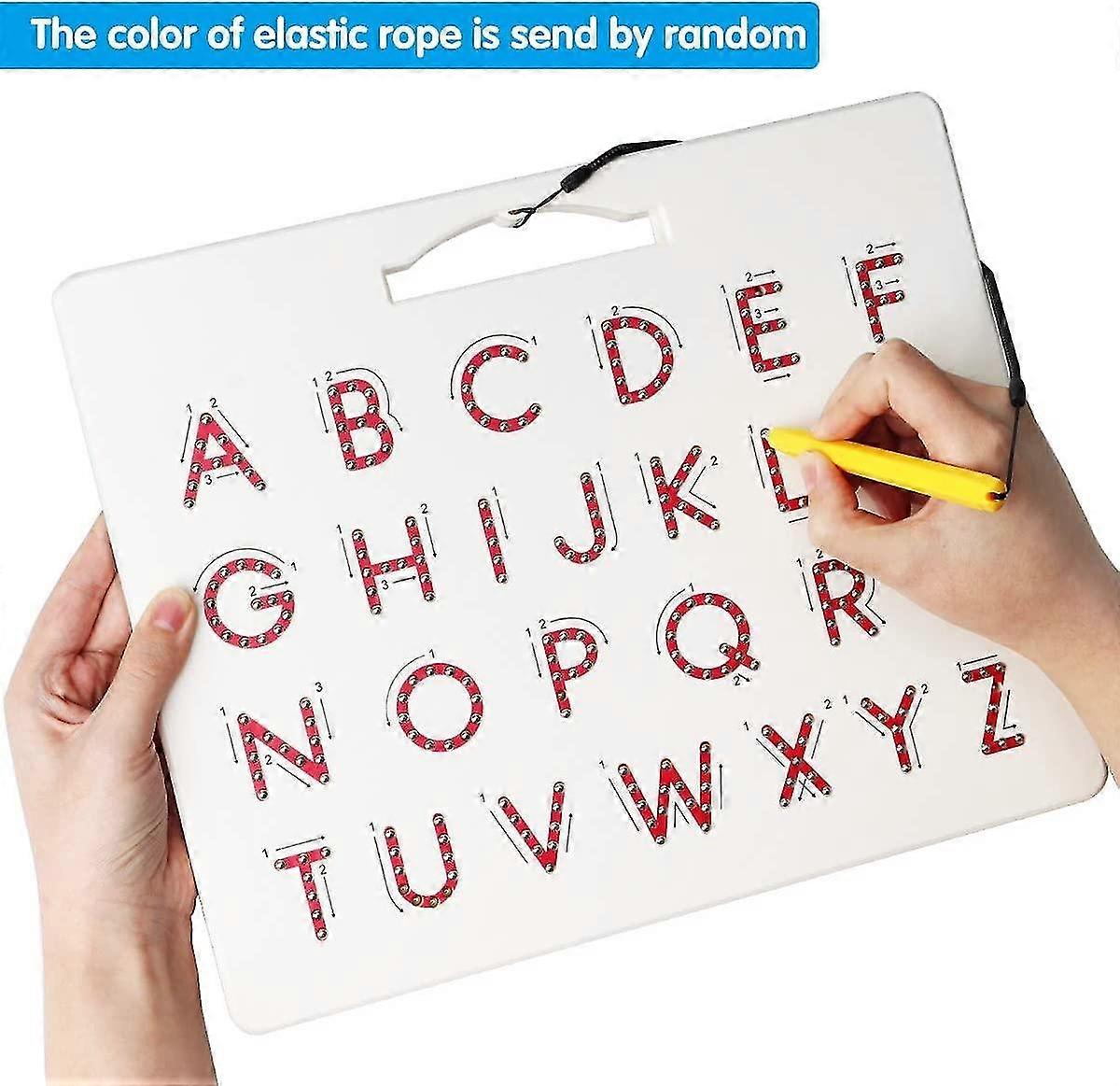 Magnetic Alphabet Tracing Board, Abc Magnetic Letter Board, Magnets ...