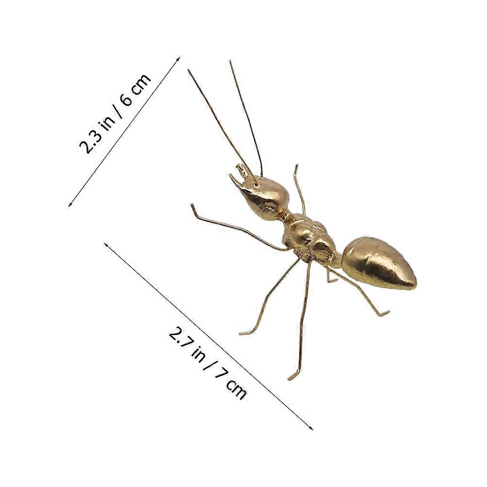 Outdoor Lawn Decor Small Ant Model Ant Table Decoration Metal Wall ...