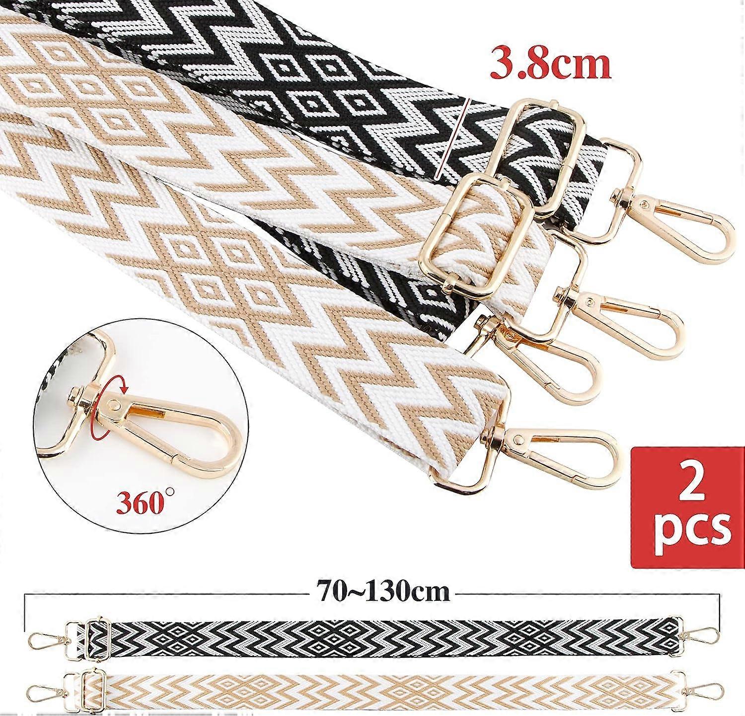 2pcs Adjustable Shoulder Strap for Bags 3.8cm Bag Strap Shoulder Strap ...