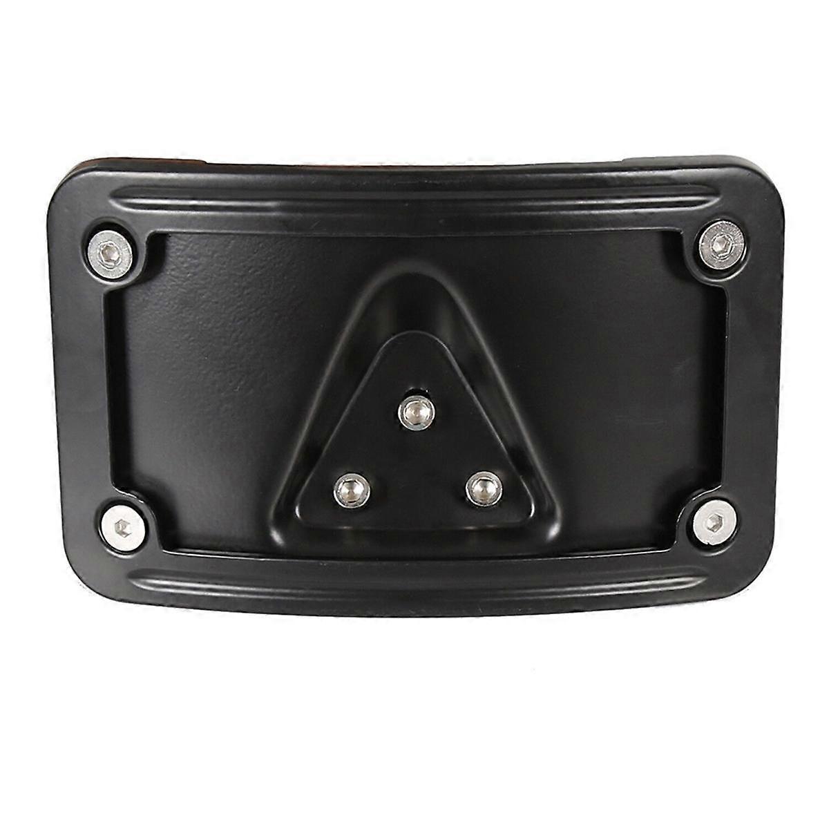 Motorcycle Curved Laydown License Plate Mount Bracket for Softail 3Hole ...