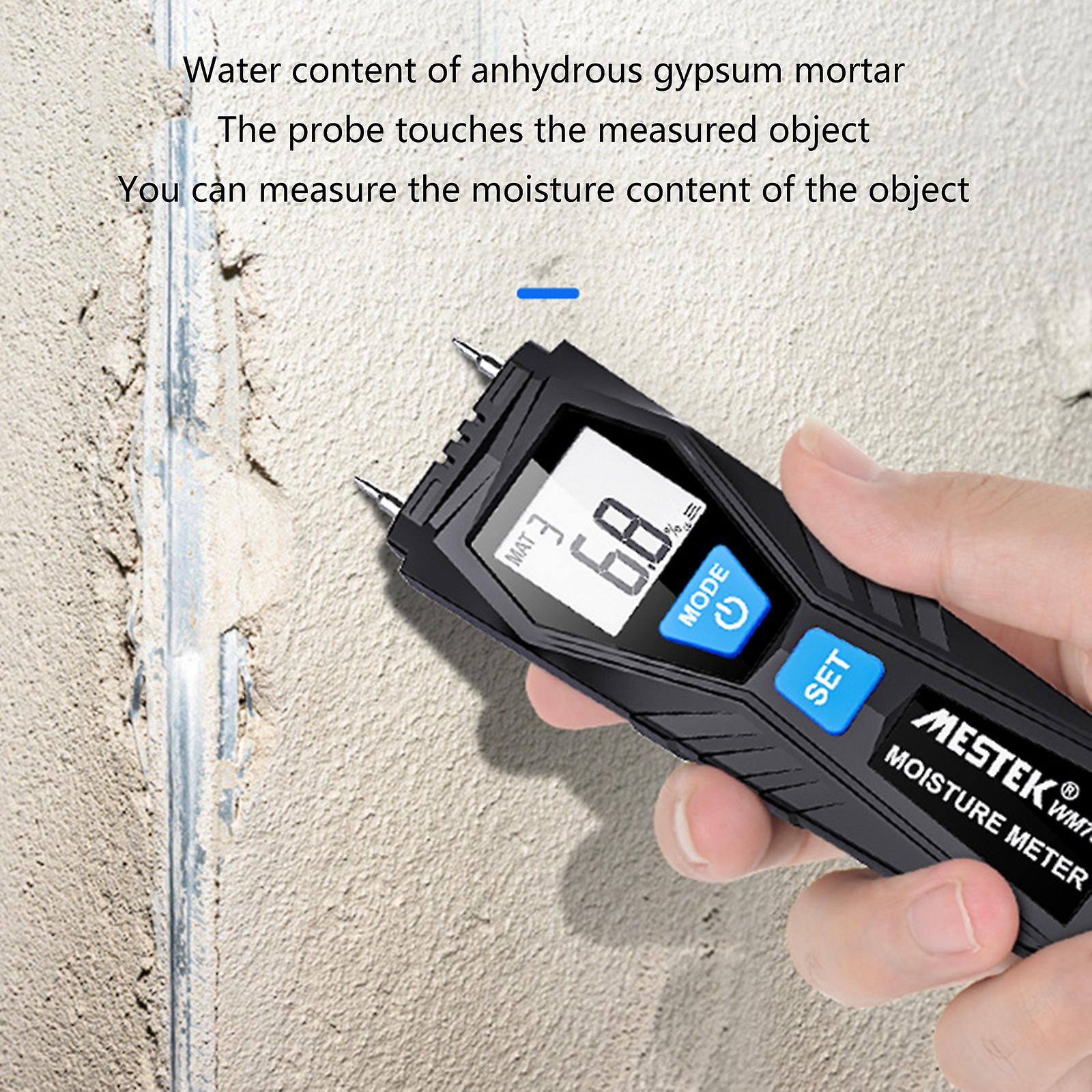 Handheld Wood Moisture Tester Meter / Switchable Auto Calibration ...