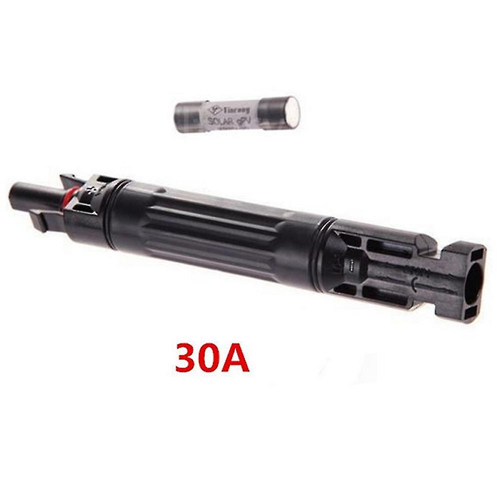 In-line Fuse Connector 1000 Vdc Male To Fem Pv Solar Fuse Holder A ...