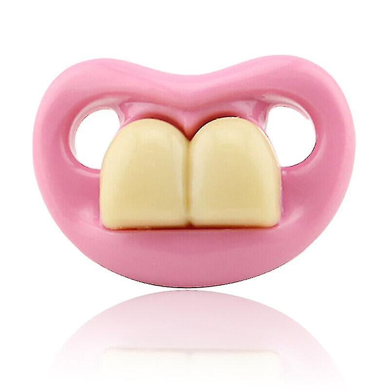 Free Shipping Mouth Baby Funny Dummy Pacifier Novelty Teeth Children ...