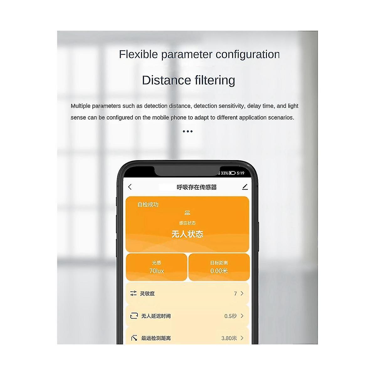 Zigbee Smart Human Presence Sensor Human Motion Sensor With Luminance ...